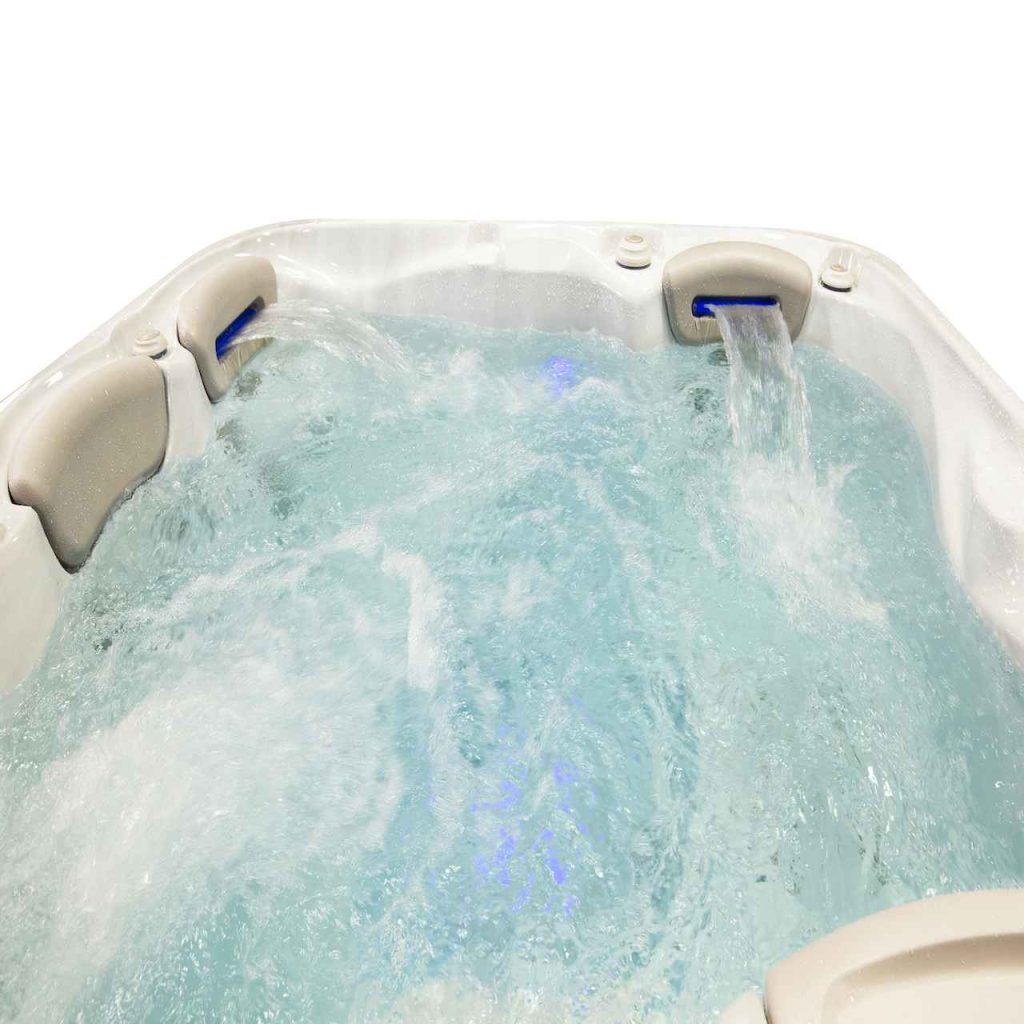 Hydropool Signature self Cleaning 455 Hot Tub Platinum | Hydropool ...