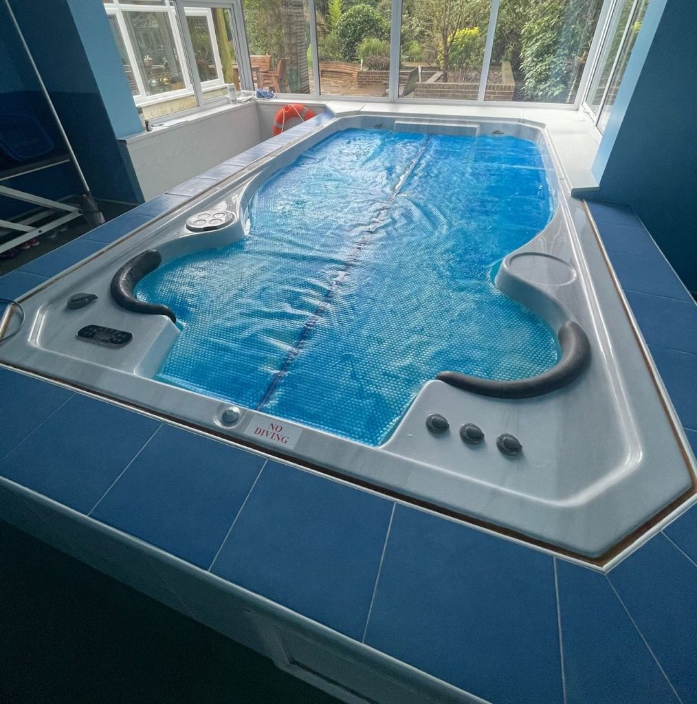 Bespoke Floating Swim Spa Cover for Indoor Hot Tubs | Swim Spa Covers ...