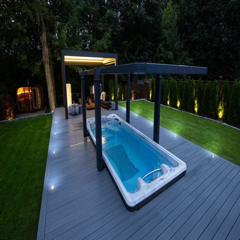 Hydropol Executive Collection Self Cleaning Swim Spa Executive Trainer ...
